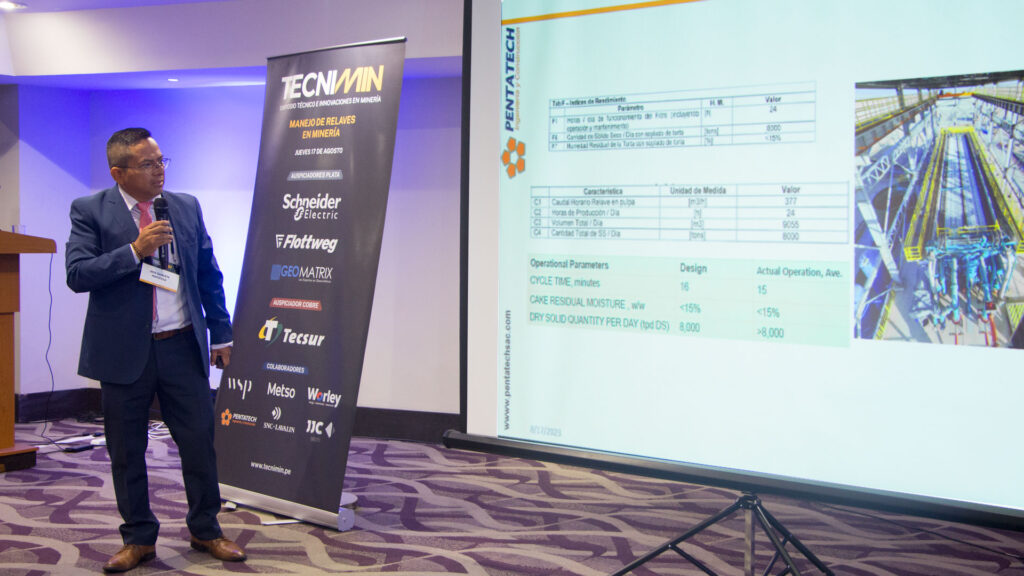 Pentatech Enfoque En Deshidratación Y Filtración Para Una Minería