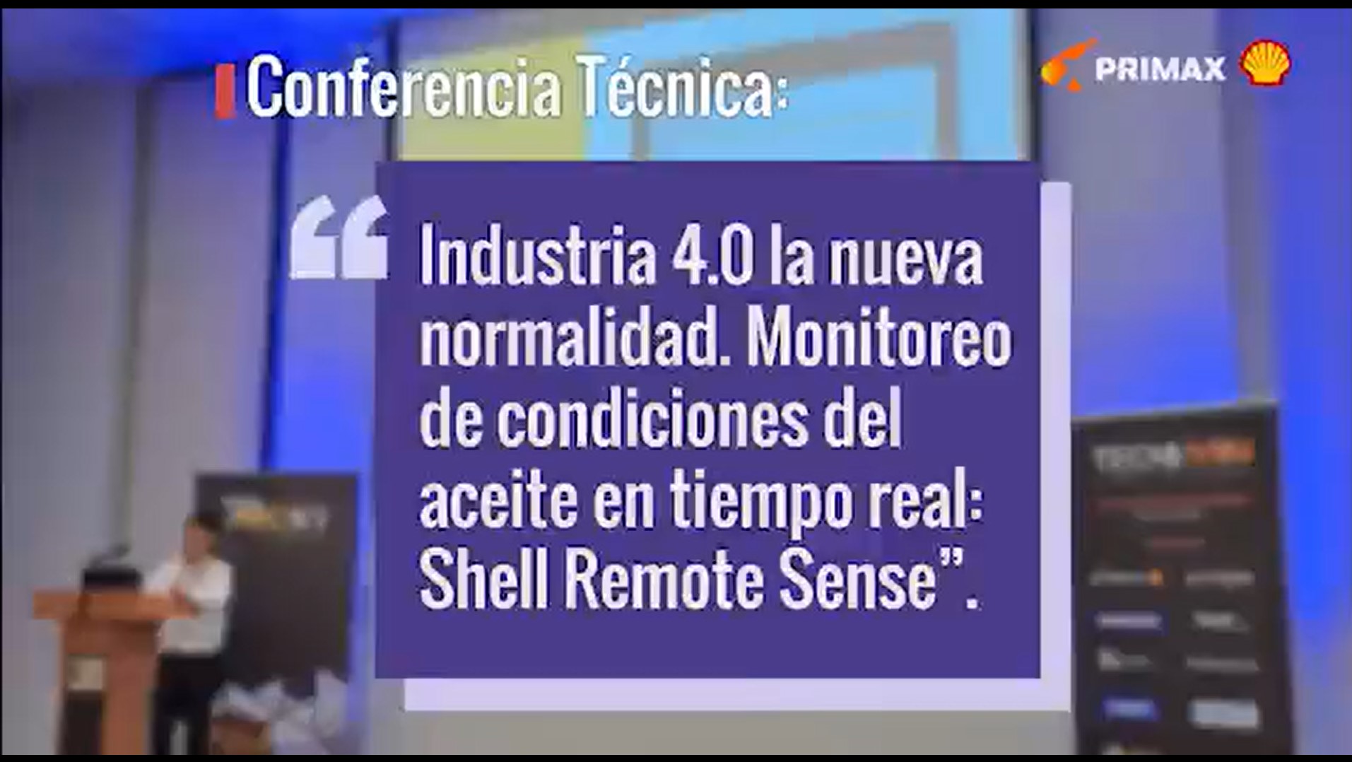 Primax: "Shell Remote Sense, monitoreo de condiciones del aceite en ...