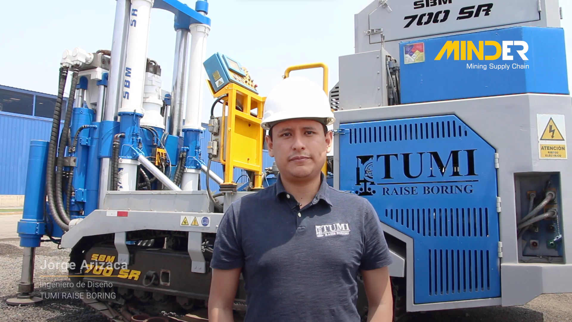 Tumi Raise Boring: La máquina 700 SR, diseño que transforma la eficiencia operativa | MINDER ...