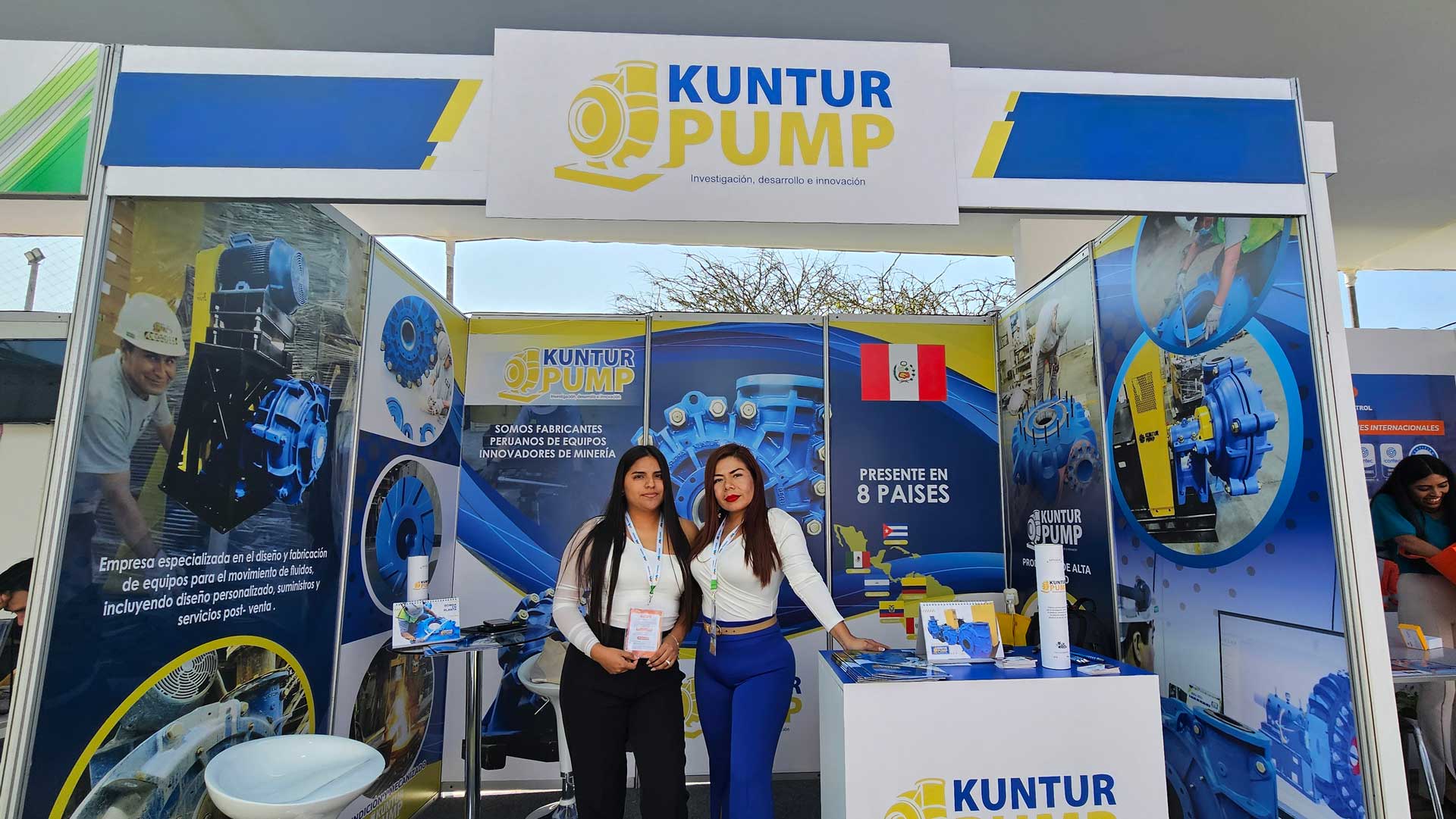 KUNTUR PUMP en CONAMIN 2024, soluciones integrales en equipos de bombeo para la industria minera ...