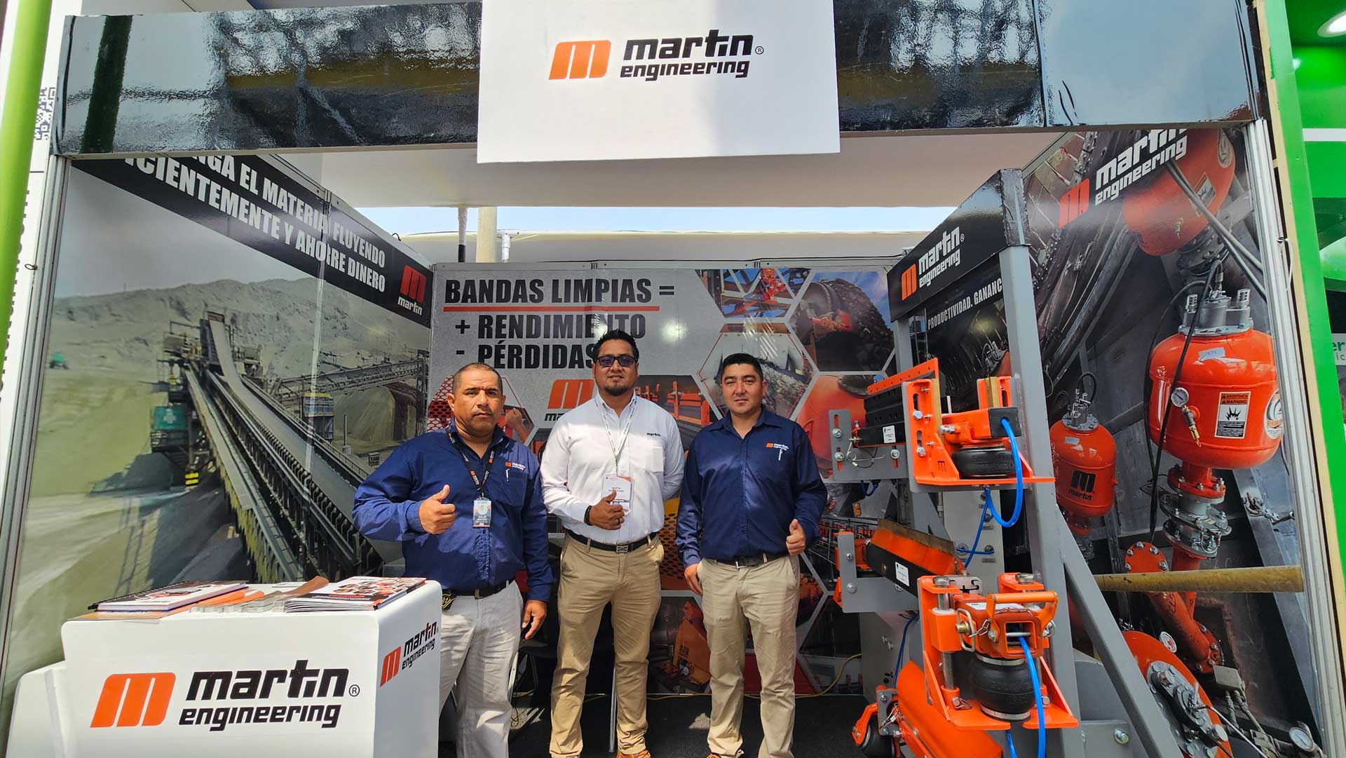 Martin Engineering en CONAMIN 2024, sistemas autónomos de limpieza de ...