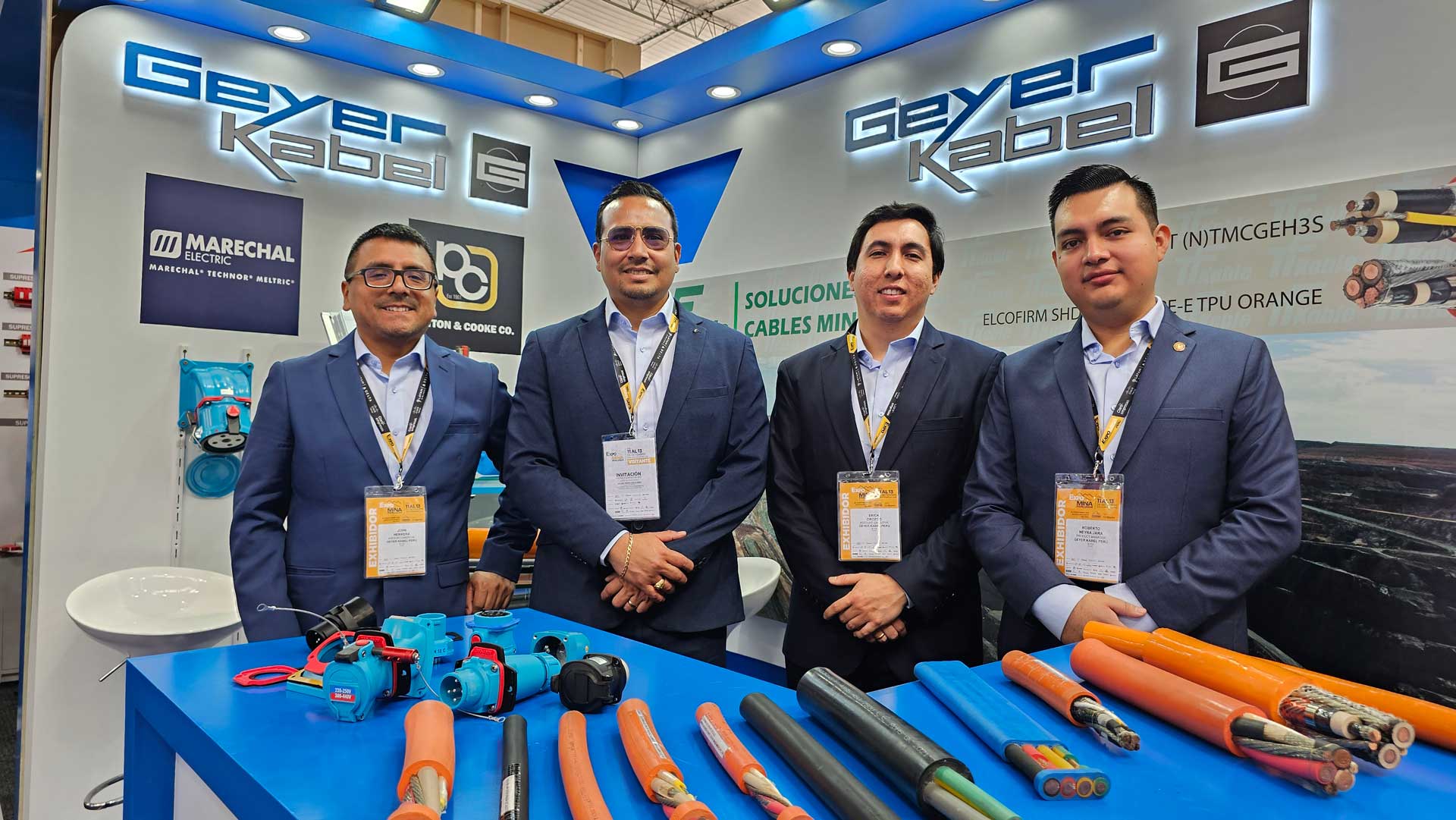 Geyer Kabel presentó conectores eléctricos para aplicaciones mineras de ...