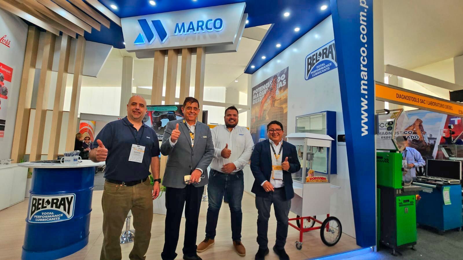 Marco Peruana presenta soluciones oleohidráulicas y lubricación en ...