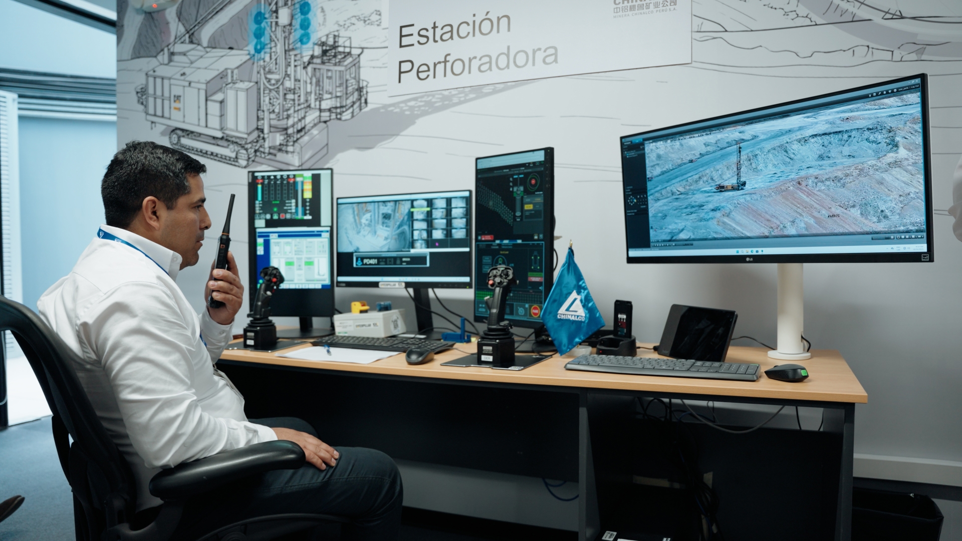 Primer sistema de perforación remota: Toromocho adopta sistema Cat con ...